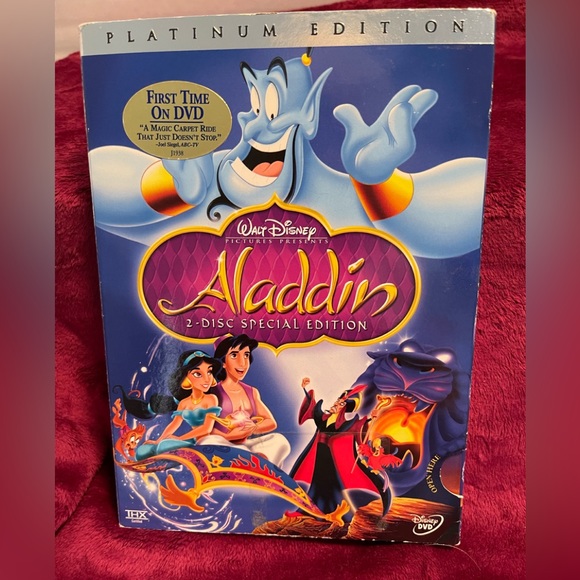 Disney | Media | Aladdin Dvd 204 2disc Set Special Edition Gift Set ...